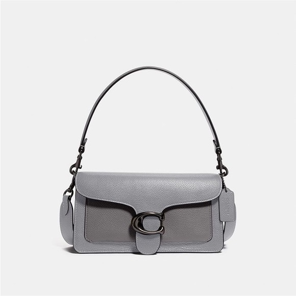 Coach | Bags | Coach Tabby 26 Shoulder Bag Grey Colorblock | Poshmark